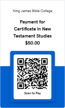 Certificate in New Testament Studies – King James Bible College